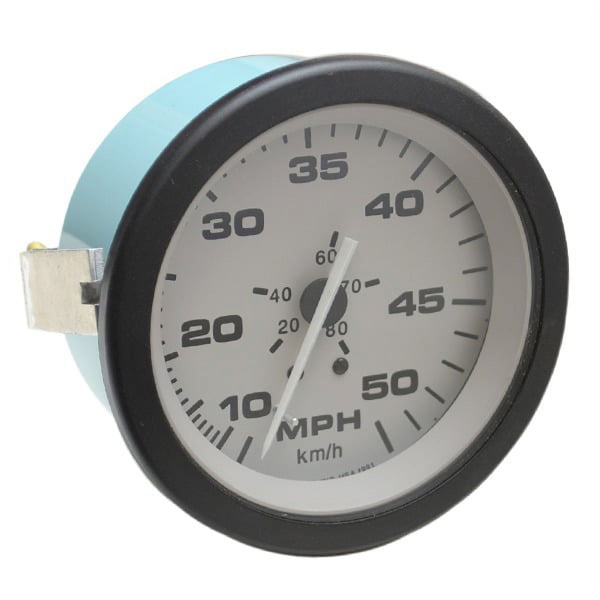 Teleflex Boat Speedometer Gauge 61547 | Driftwood 50 MPH 3 3/8 Inch ...