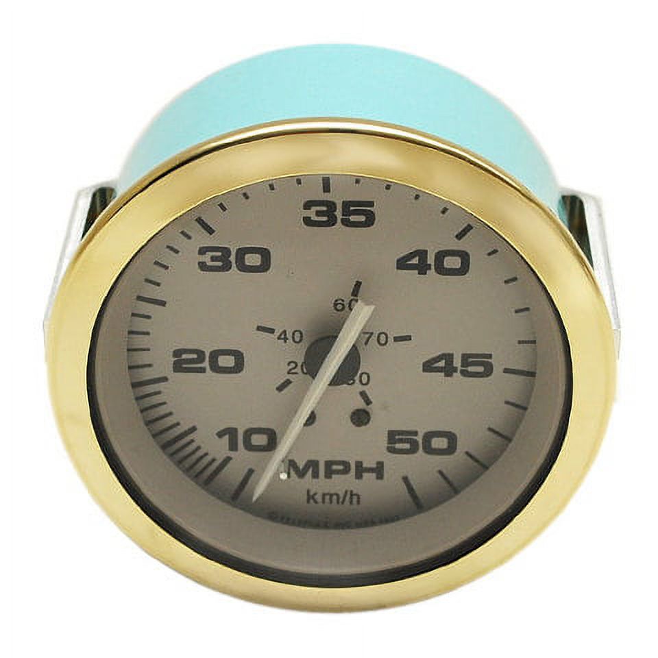 Teleflex Boat Speedometer Gauge 62131 | Driftwood Gold 3 1/4 Inch ...