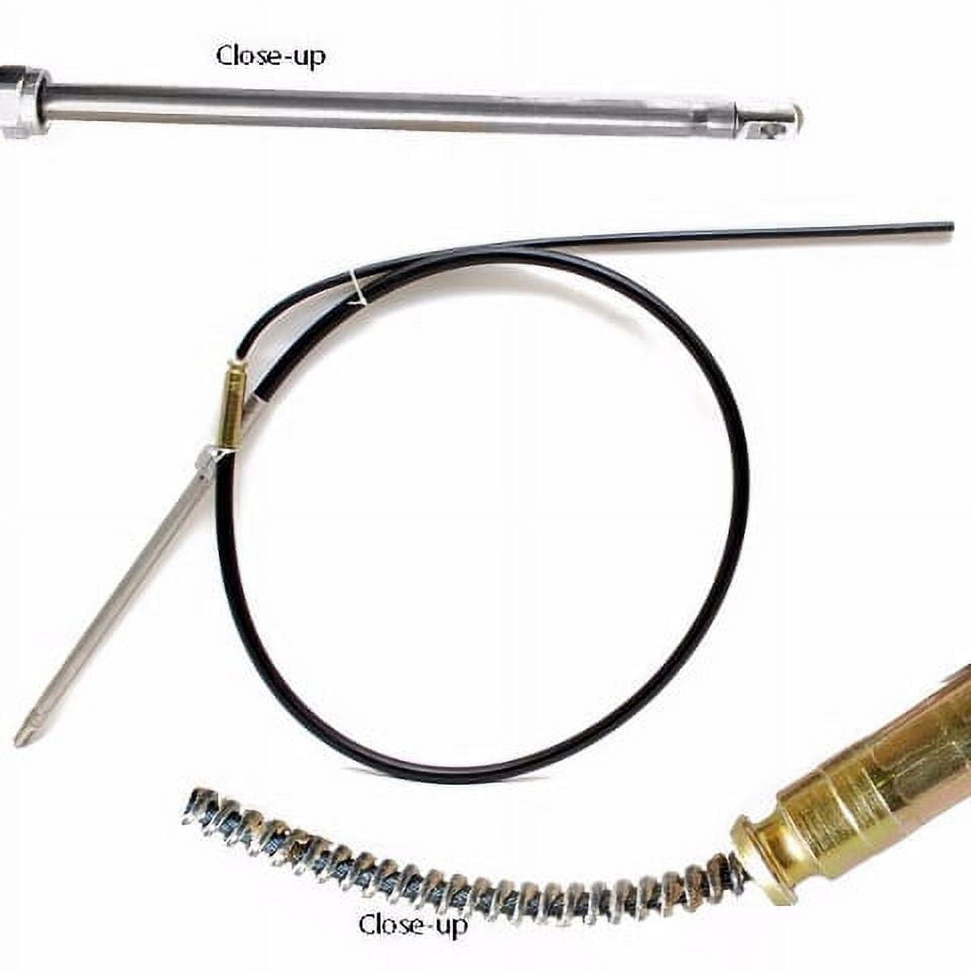 Teleflex Boat Steering Cable SSC6211 | 11 Foot QC Rotary - Walmart.com