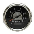 Teleflex Boat Tachometer Gauge 780820PMFB | w/ Hour Meter Sterling ...