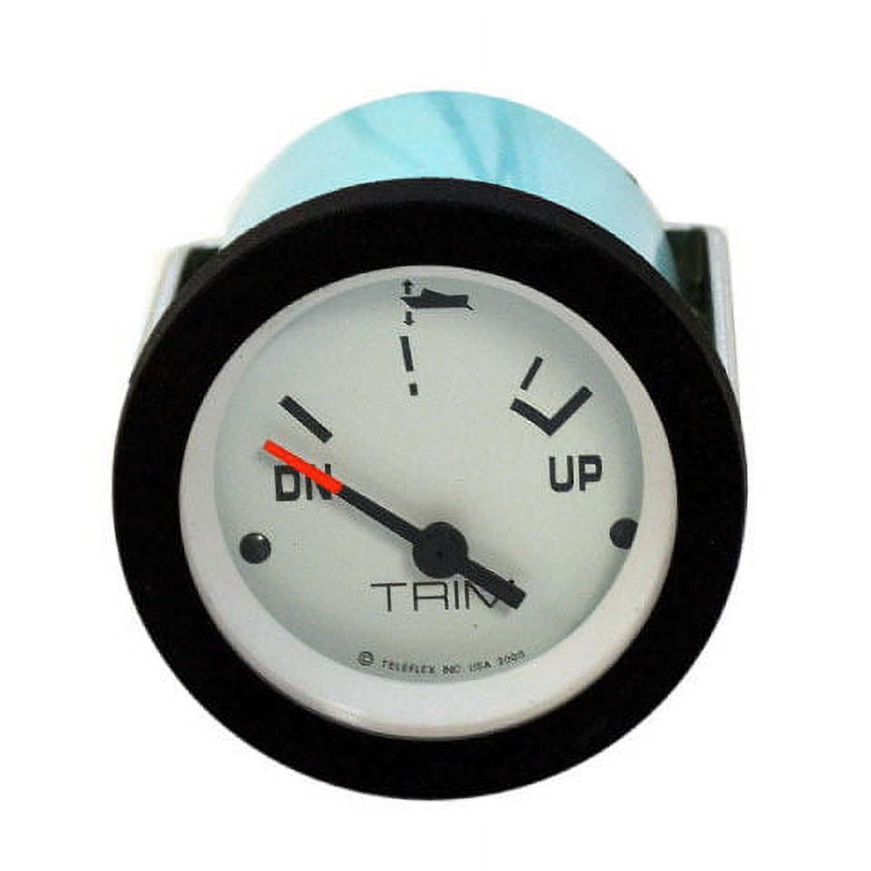 Teleflex Boat Trim Gauge 64482 | Honda Sportsman White 2 Inch - Walmart.com