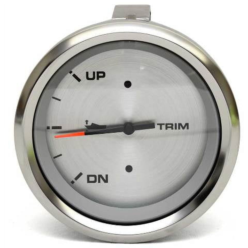 Teleflex Boat Trim Gauge 70647F | Evinrude Suzuki 3 1/2 Inch - Walmart.com
