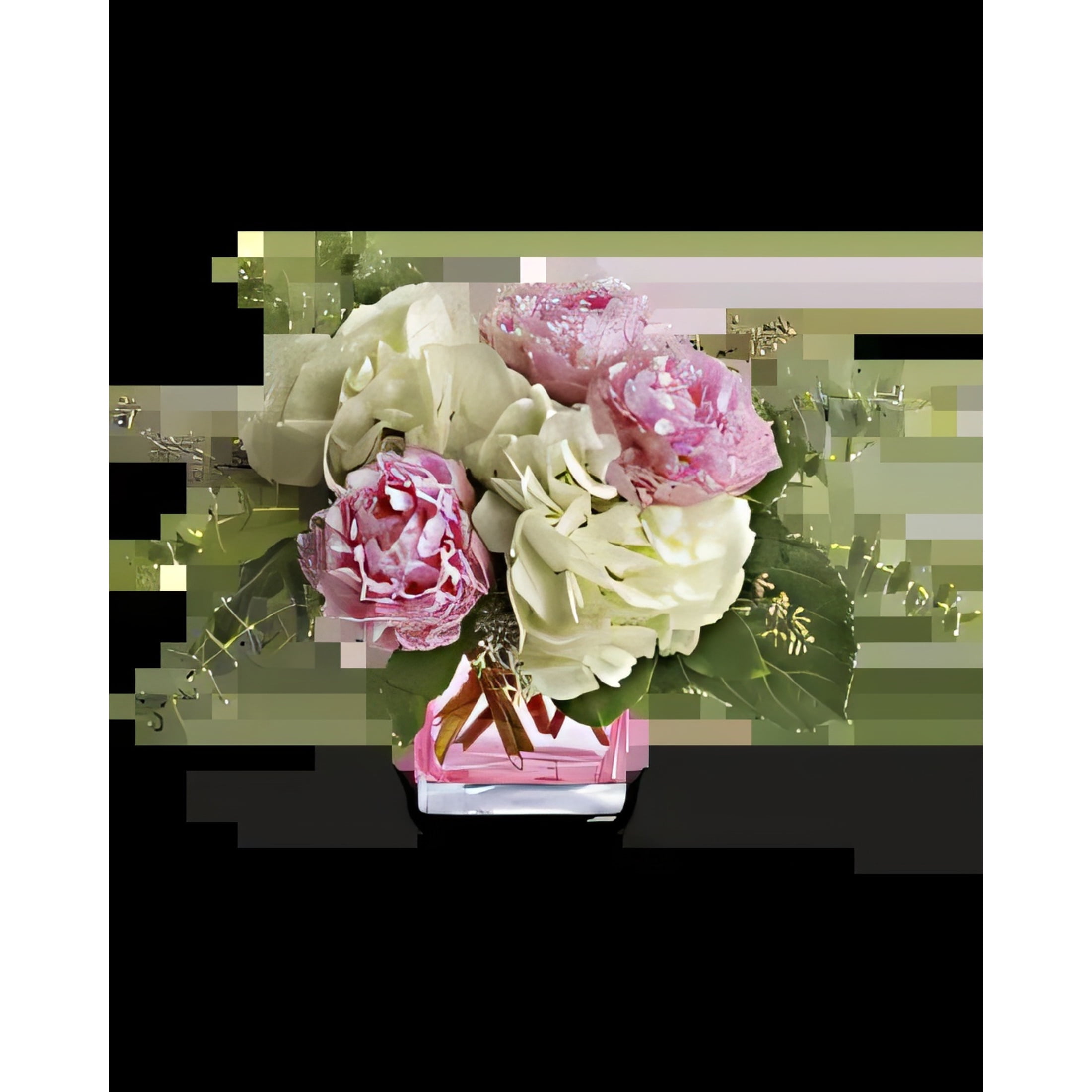 Pompano Beach Floral Pretty in Peony - Deluxe - Walmart.com