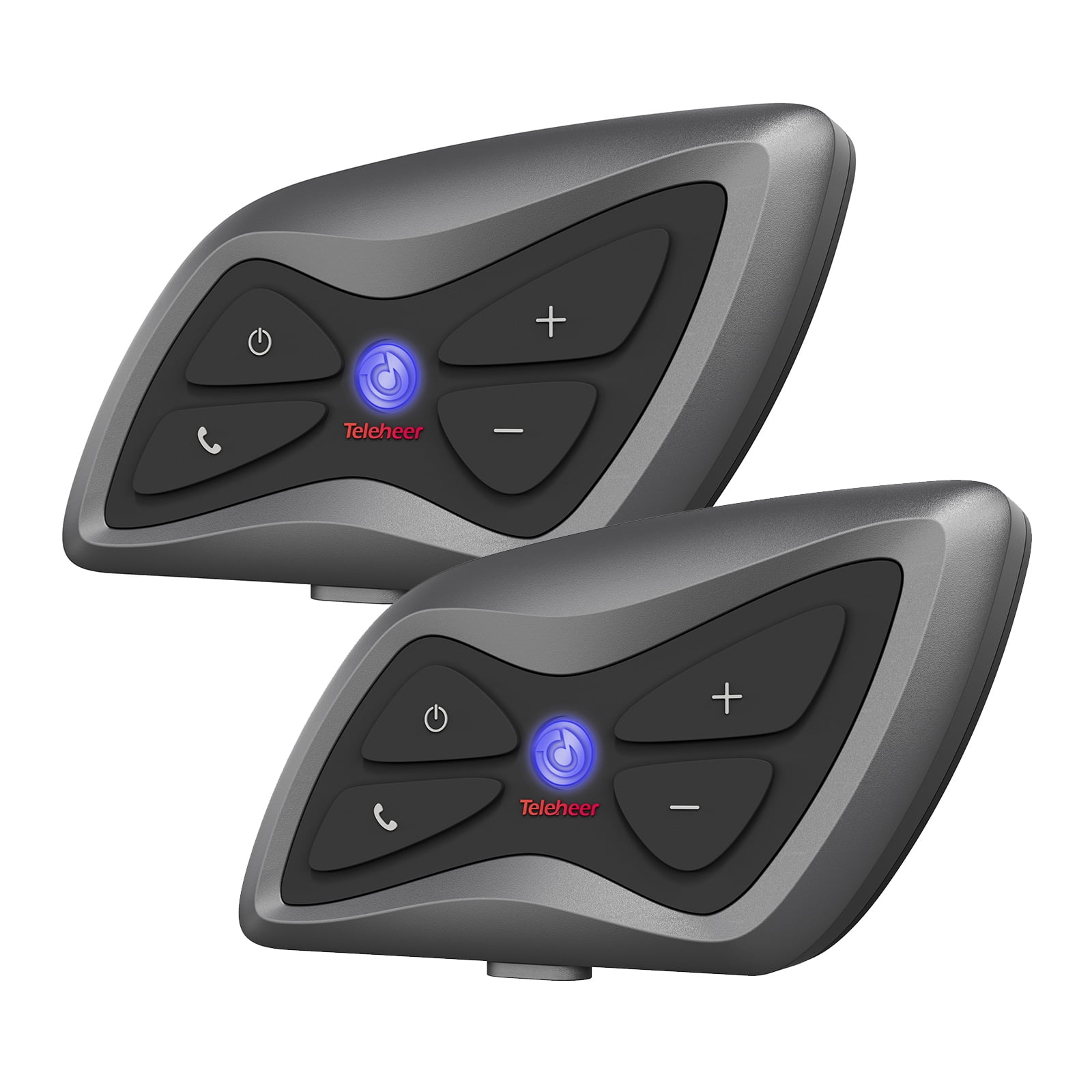 Teleheer Helmet Intercom,T6 Plus Helmet Plus Helmet Intercom IP65 Hands ...