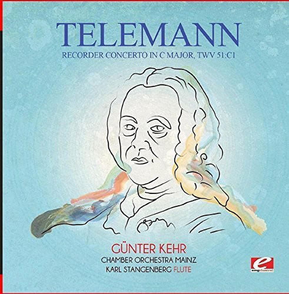 Telemann - Telemann: Recorder Concerto in C Major, TWV 51:C1 ...