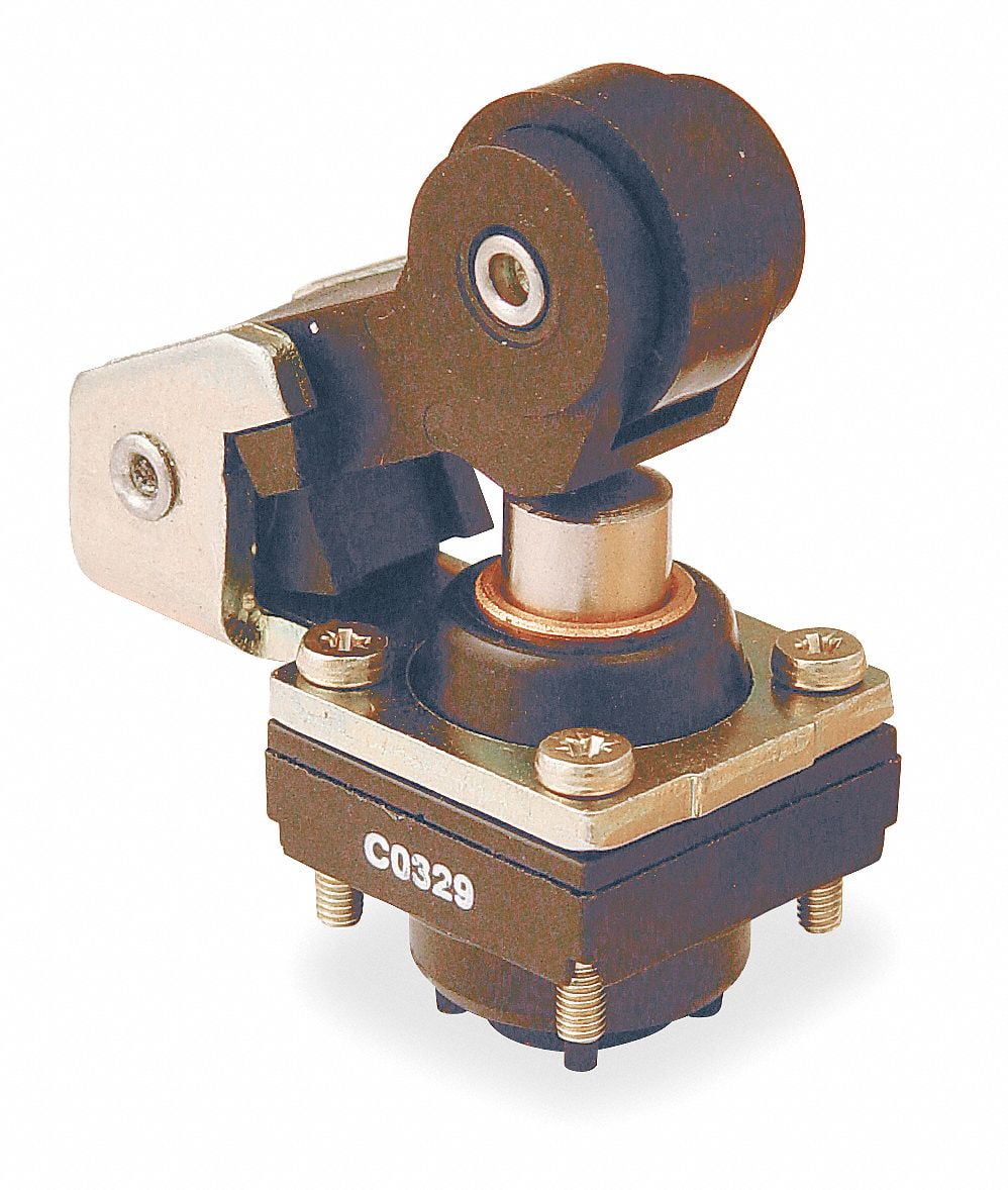 Telemecanique Sensors Lmt Swtch Hd,Rllr Lvr Plngr,Top,1.37 In ZCKD21 ...
