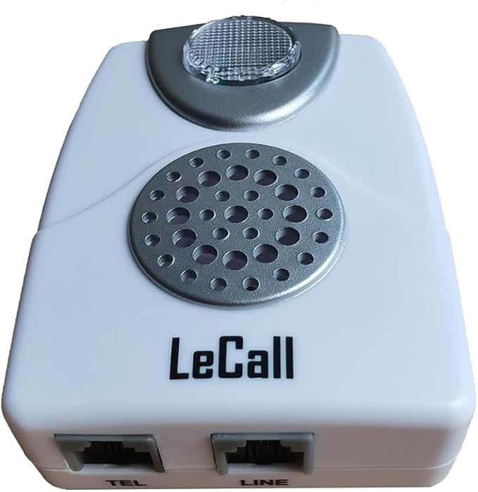 Telephone Ringer Amplifier Phone Ring Enhancer Adjustable Ringer Volume ...