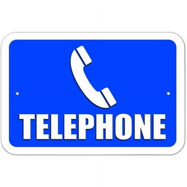 Phone Booth Sign - Walmart.com