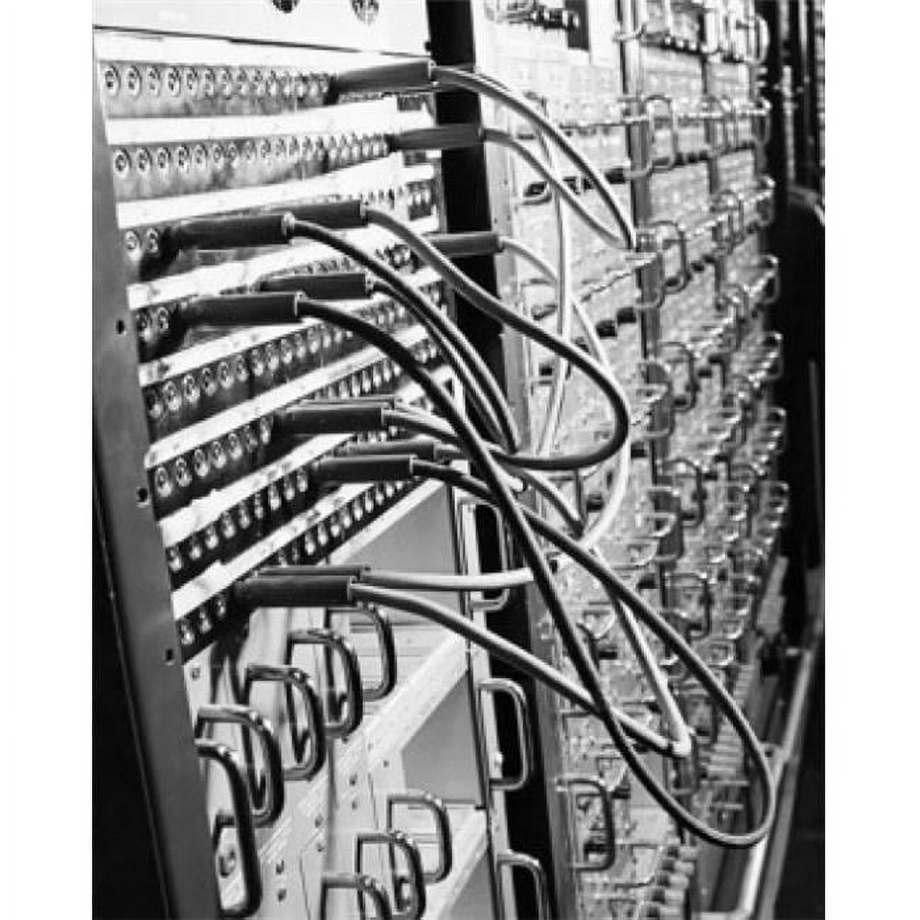 Telephone Switchboard in a Telephone Network Control Room Poster Print ...