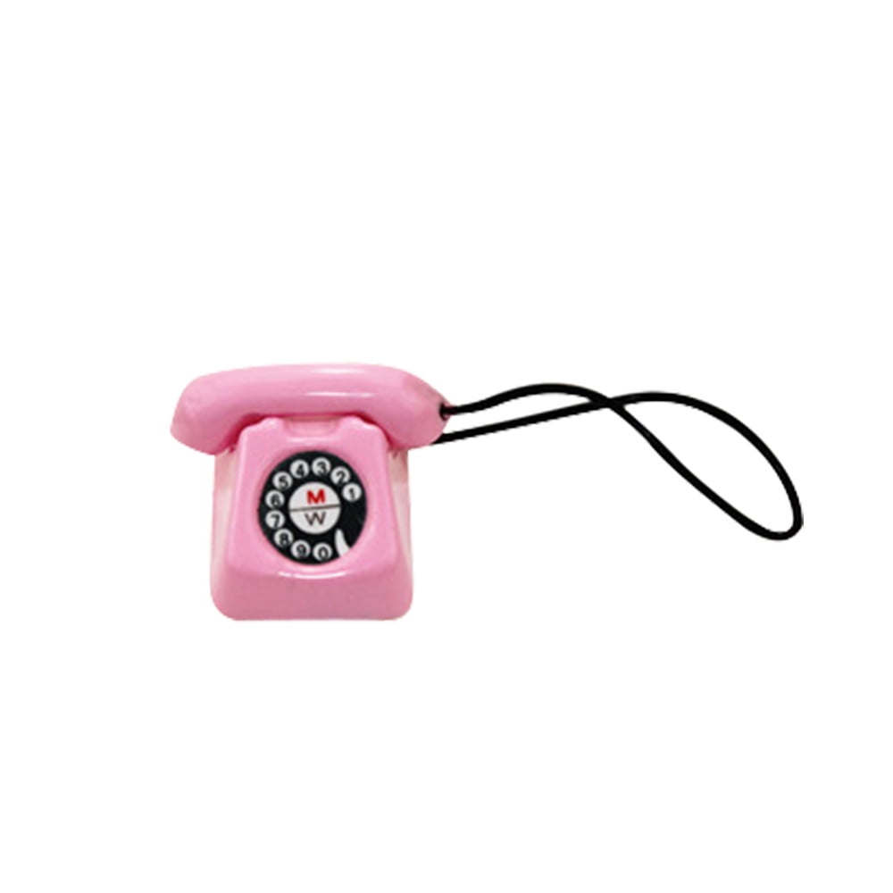 Telephone Toy 1/12 Miniature Scene Mini Dollhouse Accessories Model ...