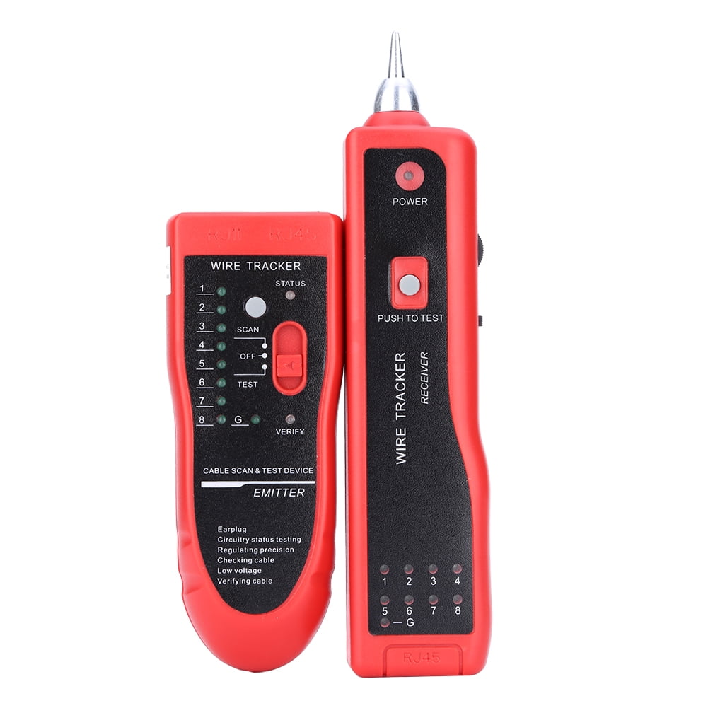 Telephone Wire Tracker Tracer Network Cable Tester Detector Line Finder ...