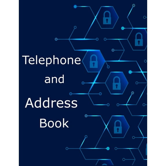 Telephone and Address Book : Large Print Phone Book and Adresses Book ...