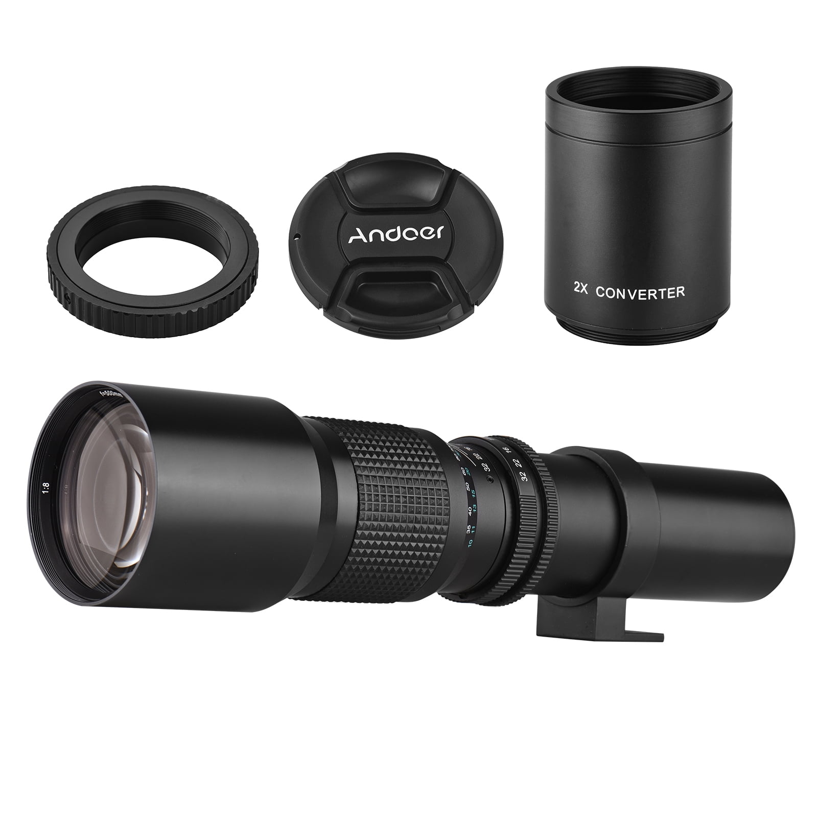 Telephoto Lens,Camera Lens Manual 500mm/ 1000mm F/8 Lens Manual With F ...