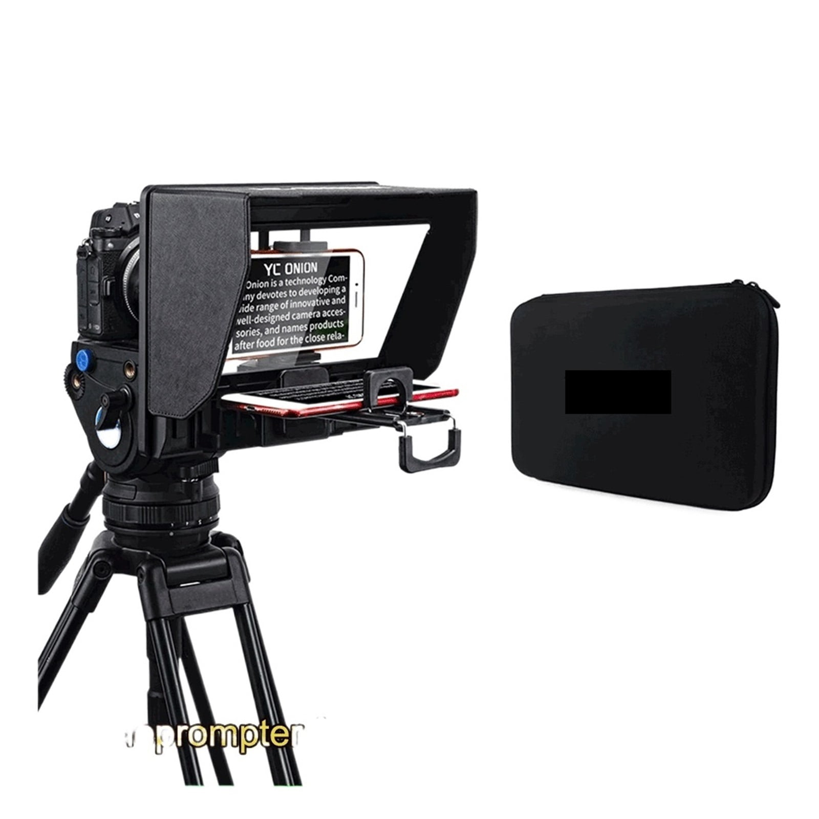 Teleprompter For Tablet Smart Phone Camera Portable Teleprompter Kit ...