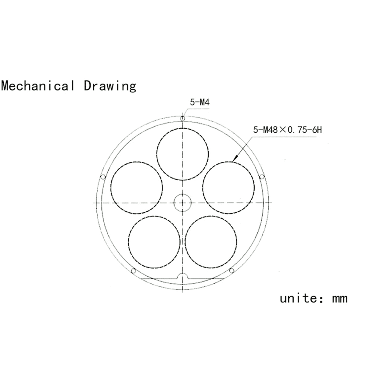 Telescope Filter Wheel Metal Filter 5 Positions for Telescope Eyepiece ...