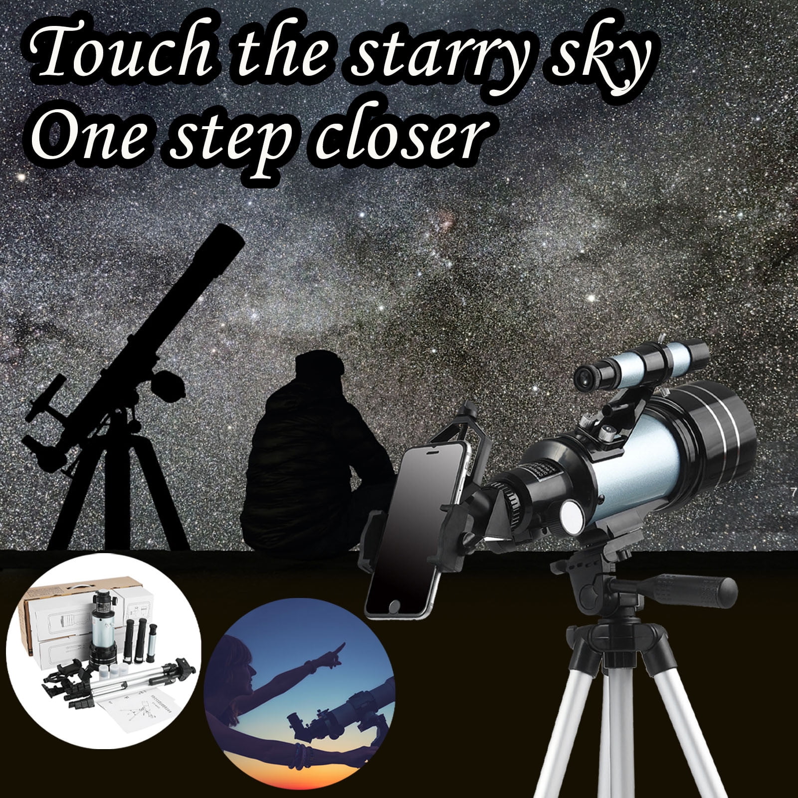 Telescope, Telescopes for Adults Astronomy Professional,Stargazing ...