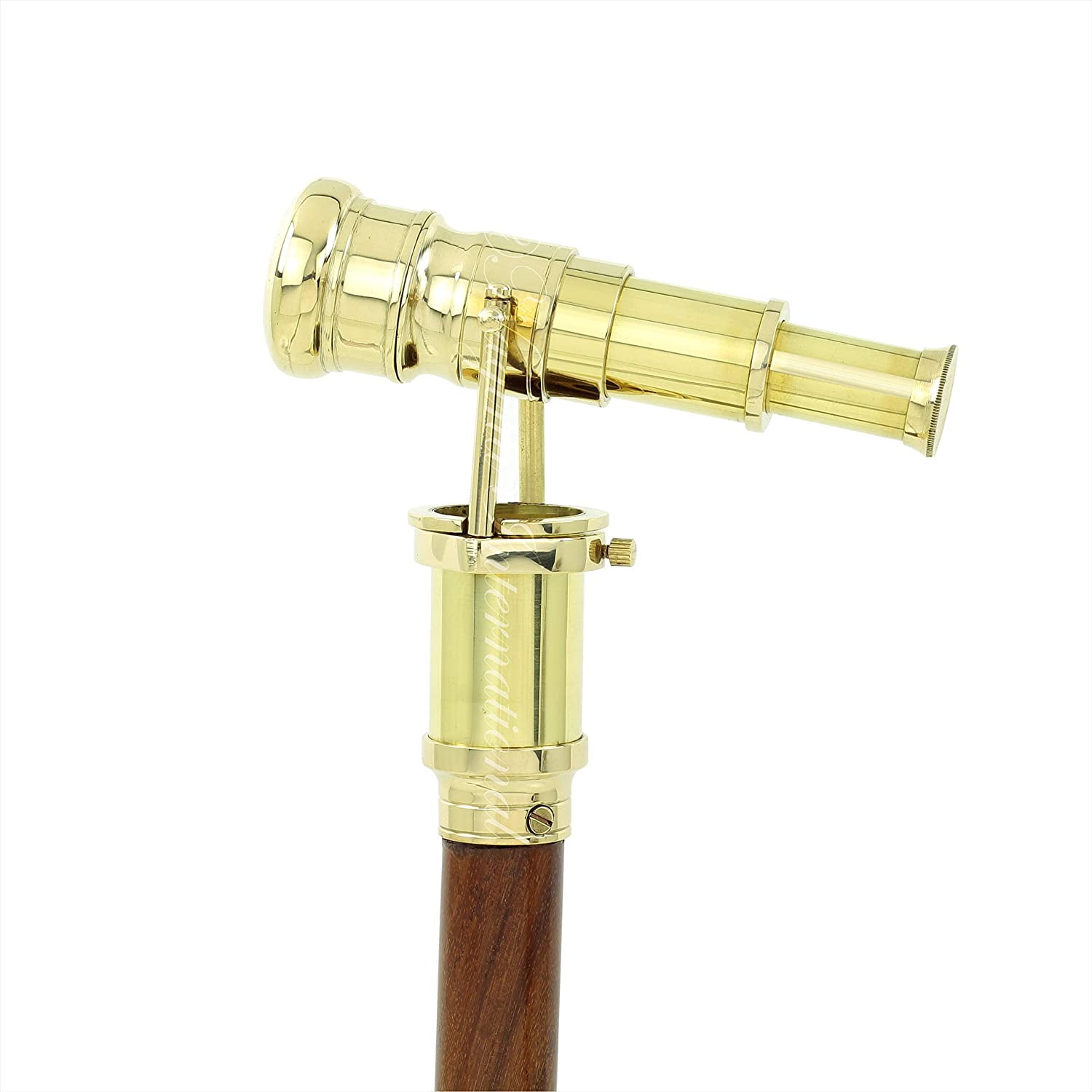 Telescope Walking Stick Spy Glass (Miniature) Wood Cane for Sale Buy ...