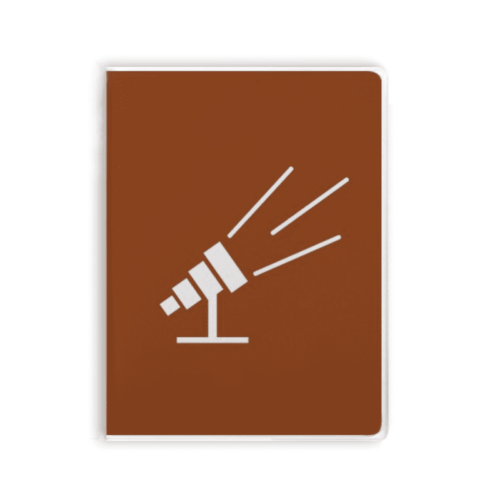 Telescopes Light Observation Stars Notebook Gum Cover Diary Soft Cover ...