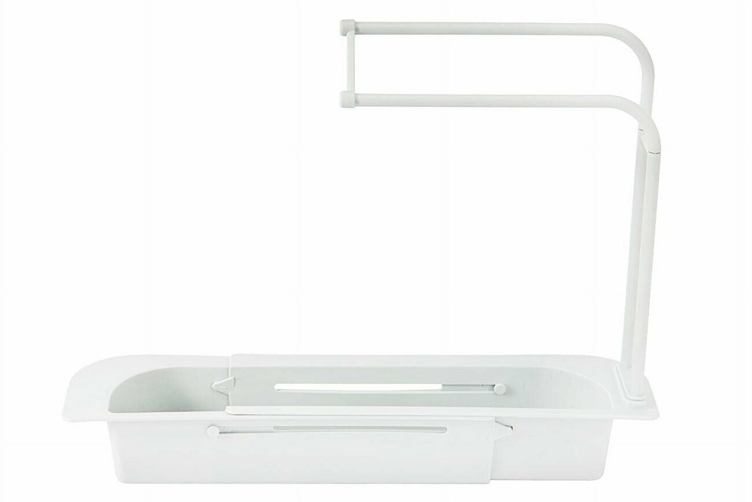 Telescopic 2 in 1 Sink Holder with Cloth Hanger and Adjustable Sink ...