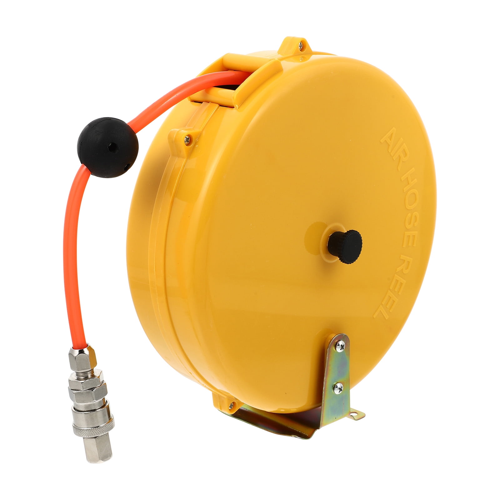Automatic Hose Reel Air Exquisite Finger Buckle Work Yellow - Walmart.com