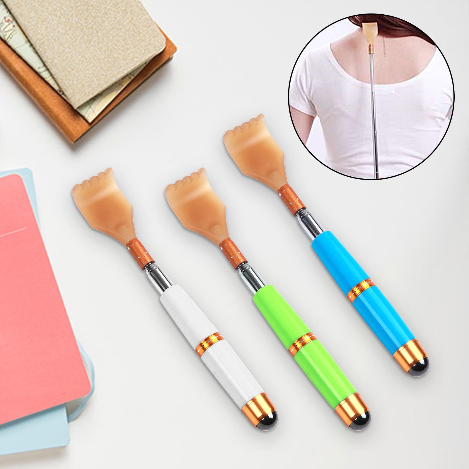 Telescopic Back Scratcher Retractable Multi-purpose Claw Type Design ...