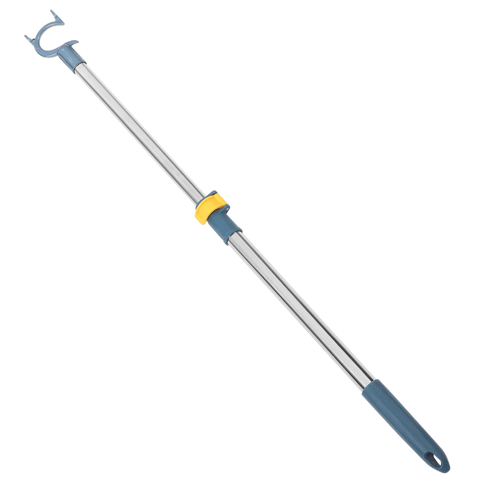 Telescopic Clothes Rail Clothes Rail Hooks Retractable Clothing Pole ...