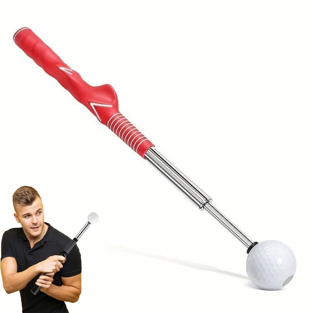 Telescopic Club, 2025 New Retractable Golf Swing Training Aid Golf Grip ...