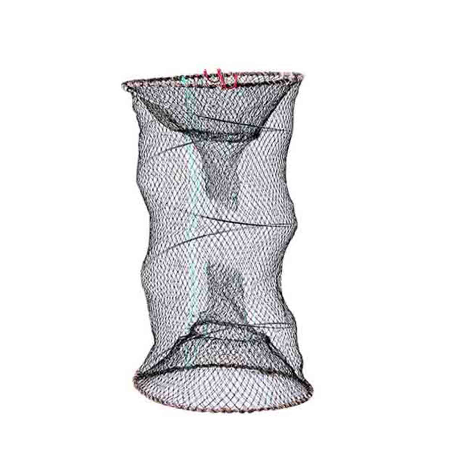 Telescopic Crab Crayfish Lobster Catcher Pot Trap Fishing Net Eel Prawn ...