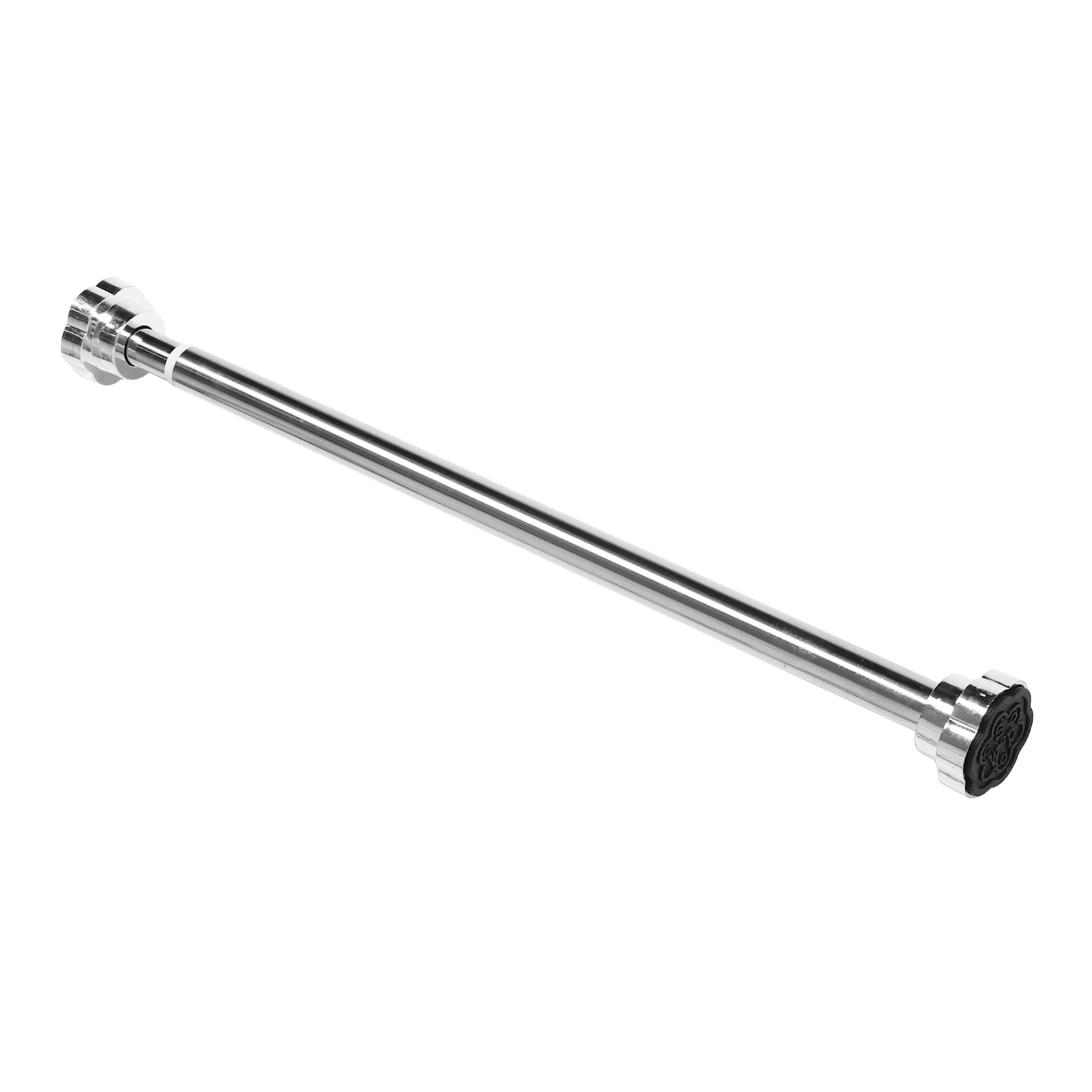 Amosfun Extra Long Tension Rod Silver Stainless Steel Closet Hanging ...