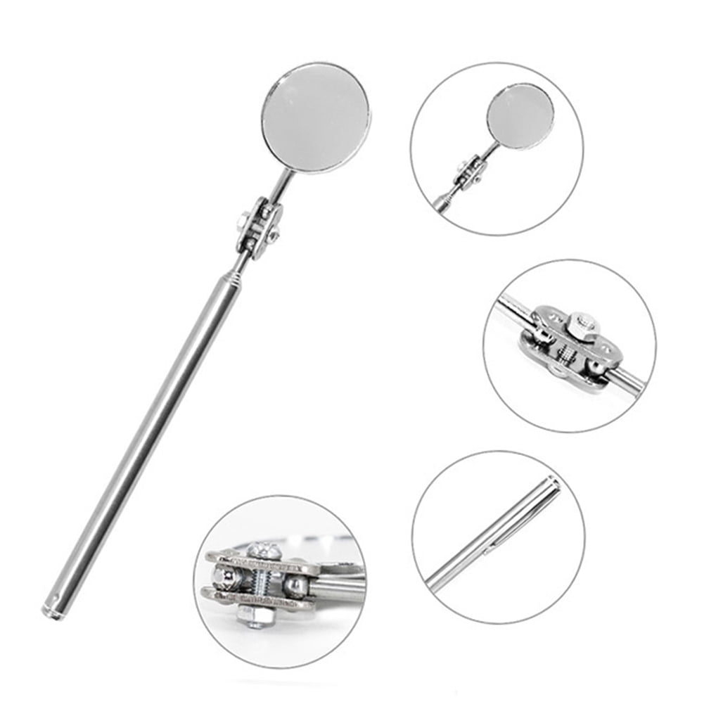 Telescopic Detection Lens Car Repair Inspection Round Mirror Angle View ...