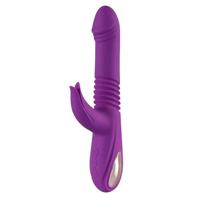 Telescopic Dildo G Spot Thrusting Vibrator Female Masturbation For