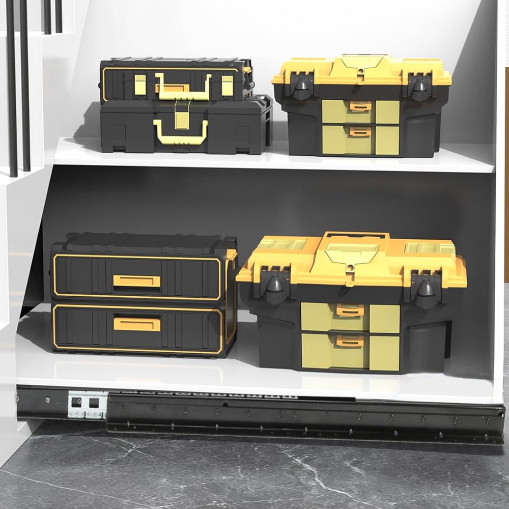 Telescopic Drawer Slides 120kg Load Heavy Duty - Full Extension Glides ...