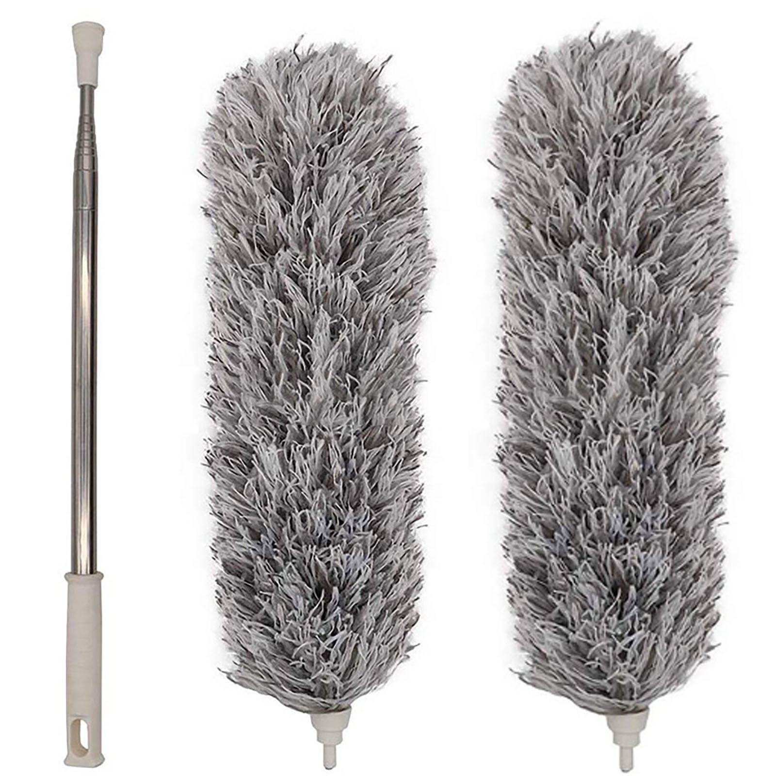Telescopic Dust Removal Brush With 2 Duster Heads 280Cm 110.24 Inches ...