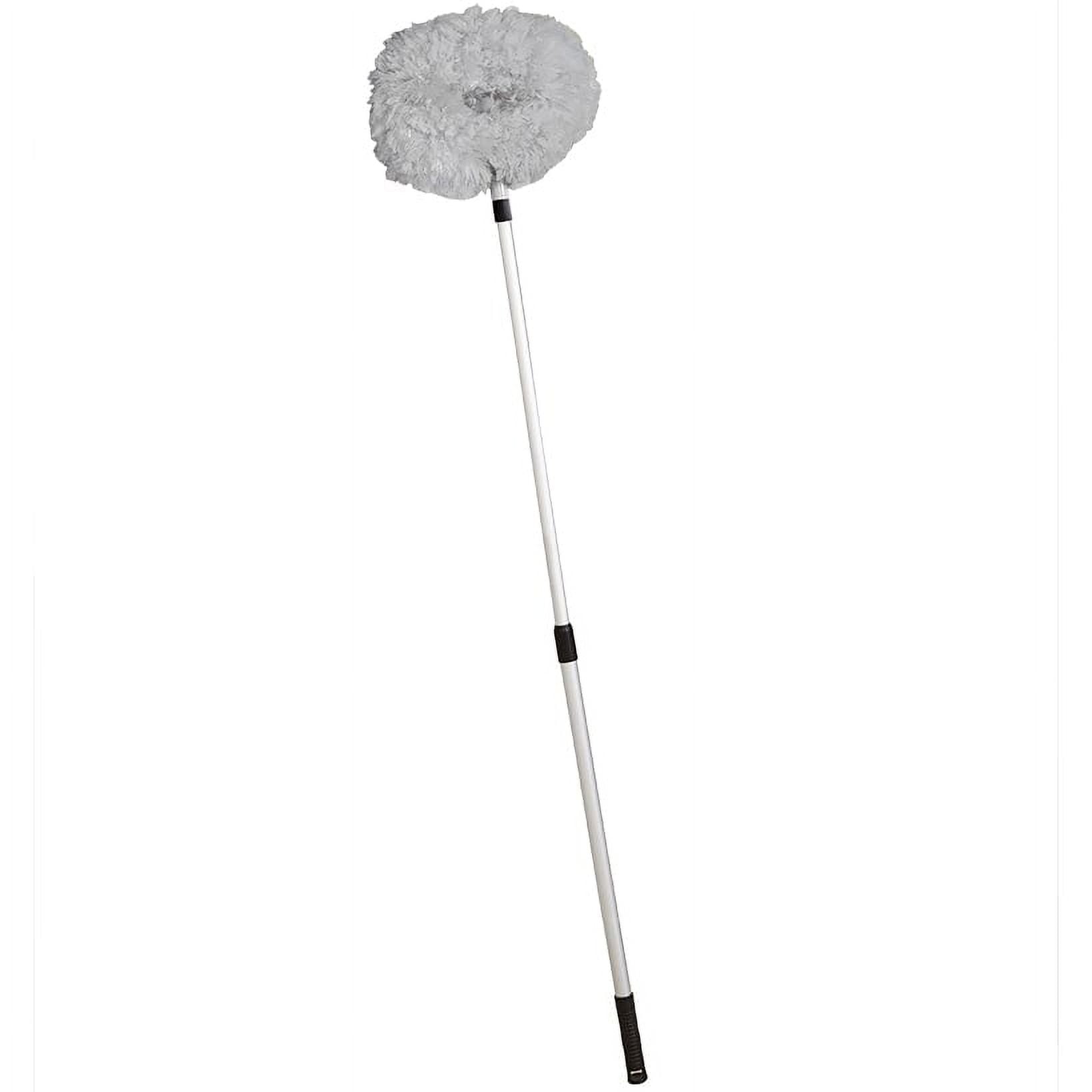 Telescopic Duster with Yellow Brush Head for the Ceiling and High ...