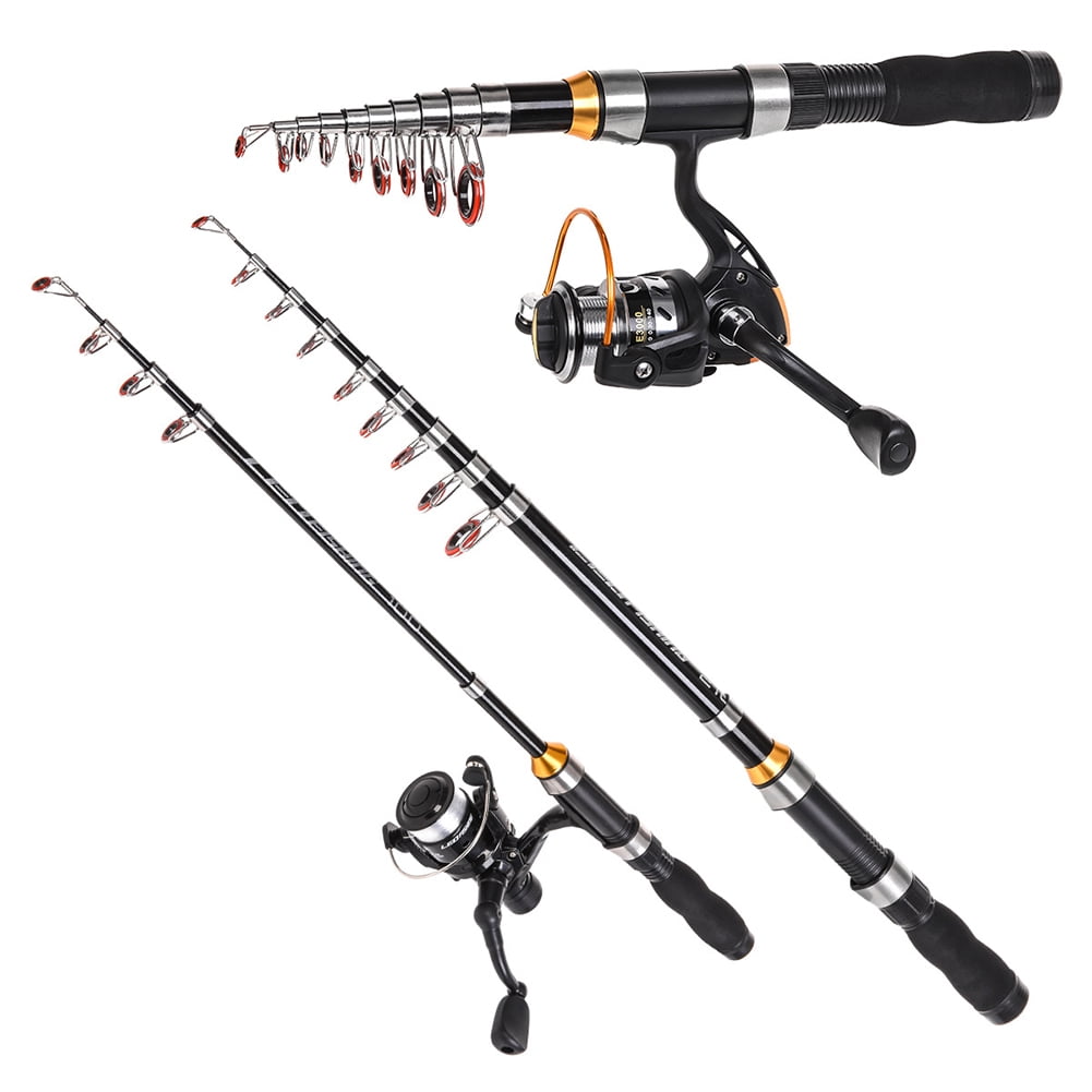 Telescopic Fishing Rod 100cm-230cm Fishing Rod Glass Rod Super Short ...