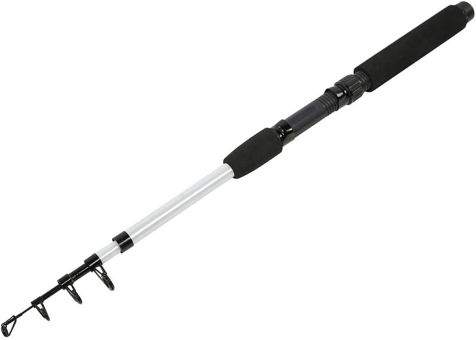 Telescopic Fishing Rod, Portable Glass Fiber Portable Fishing Rod Pole ...