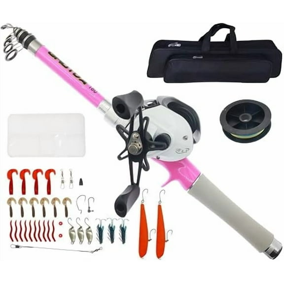 Ugly Stik Dock Runner, Complete Fishing Kit, 2 Rods and Accessories ...