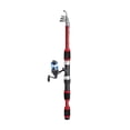 Telescopic Fishing Rod Reel for Combo Full Kit Rod Pole Spinn Reel Gear ...