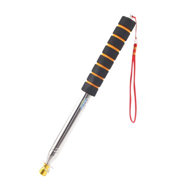 Anley 5 Feet Red Telescoping Flagpoles Collapsable Handheld Flag Pole ...