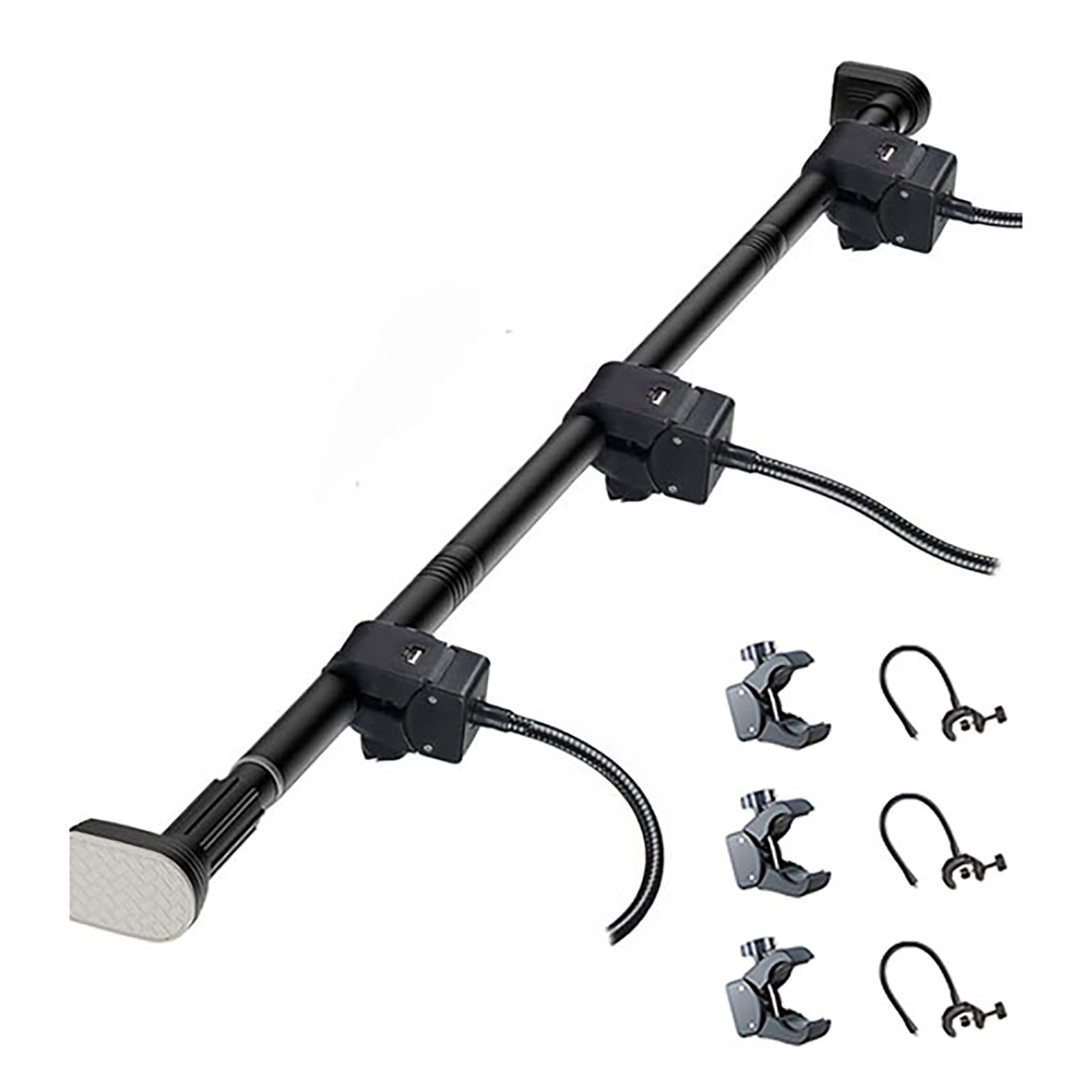 Telescopic Garland Hanger Adjustable Easy to Install Damage-Free Heavy ...