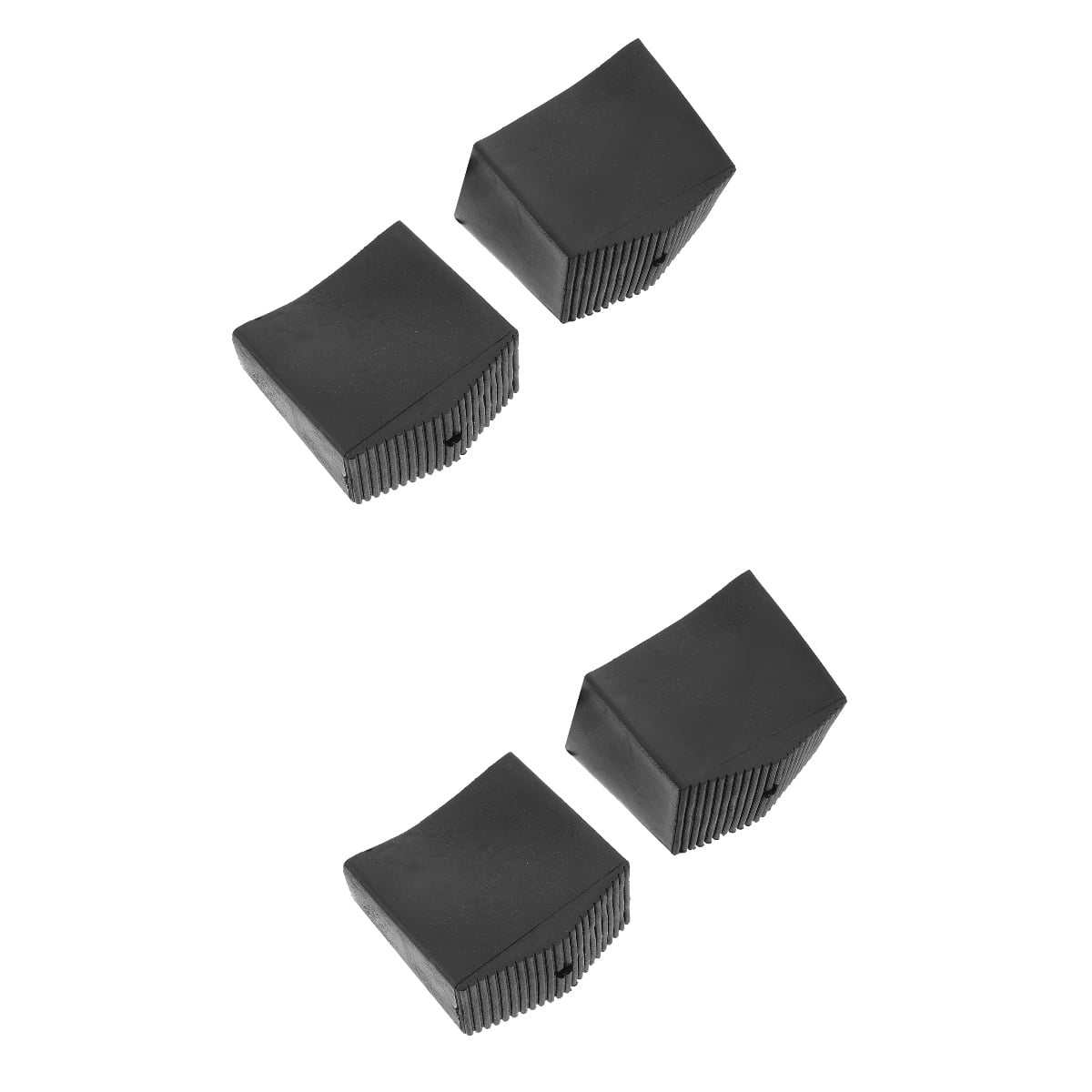 Telescopic Ladder Leg End Pad 4 Pcs Folding Feet Floor Mat Foot Rubber ...