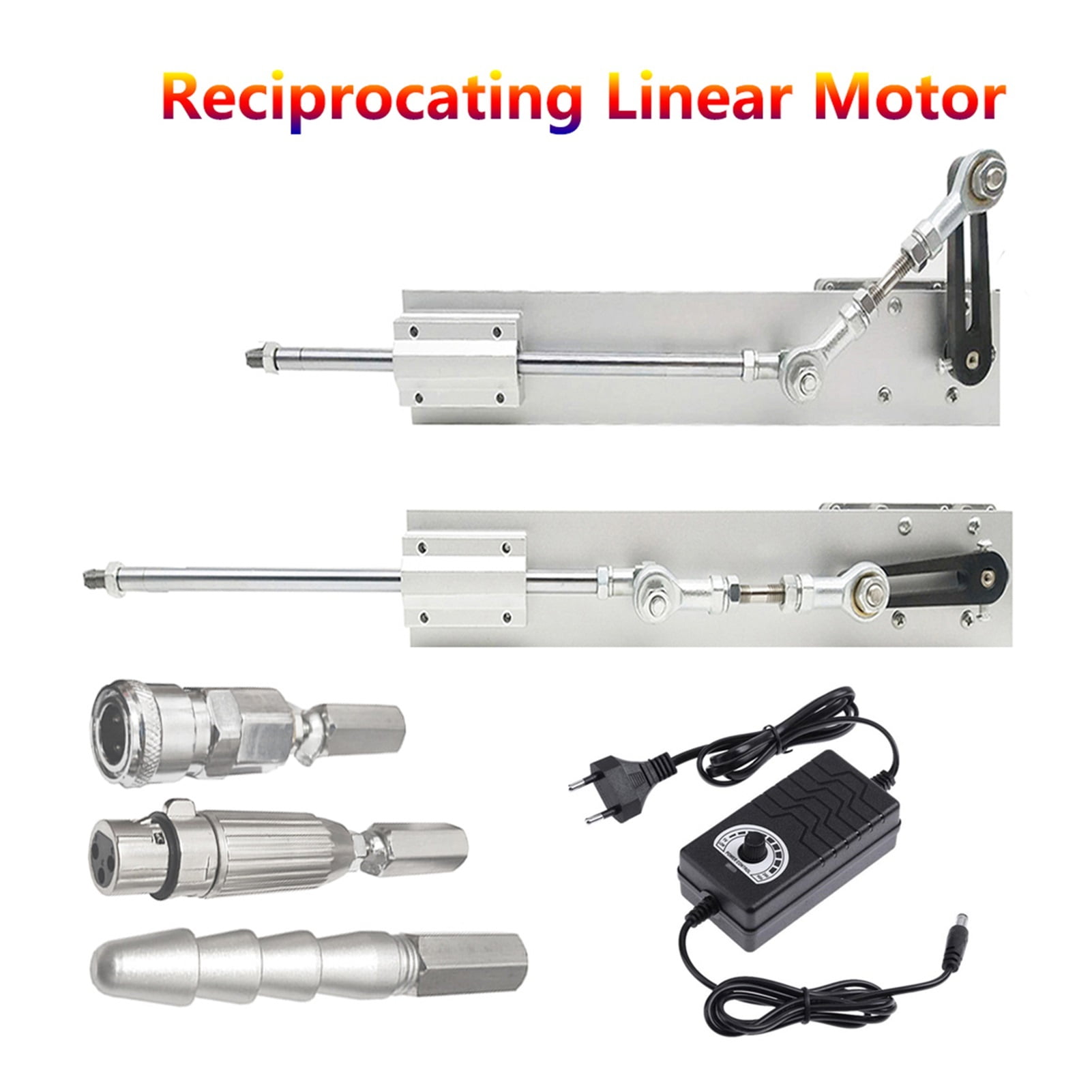 Telescopic Linear Actuator + 3XLR Connector + Vac-U-Lock Connector ...