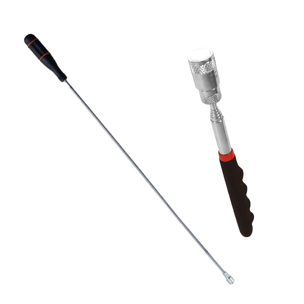 Telescopic Magnetic Pick Up Tool With Led Light Long Reach Extendable ...