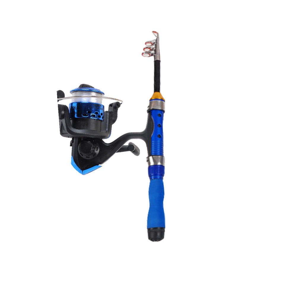 Telescopic Mini Fishing Rod Kit With reel for Combo Portable ...