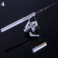 Telescopic Mini Pen Shape Portable Pocket Fish Spinning Rod Pole with ...