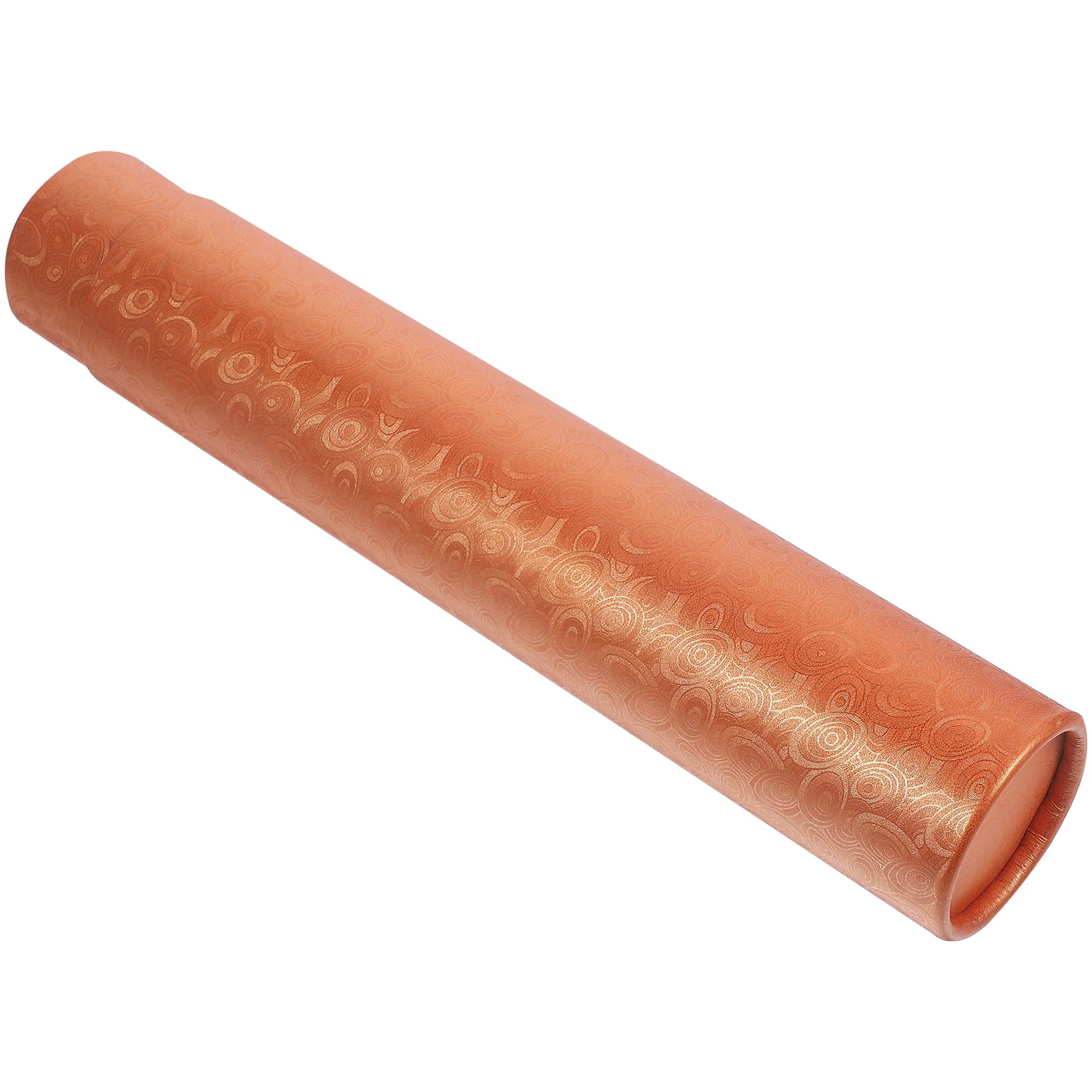 WRISTBIQUE Drawing Tube Poster Container Tube Golden Paper 1Pcs 13.6X2 ...