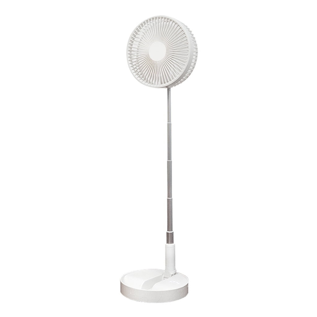 Telescopic Pedestal Fan USB Rechargeable Adjustable Personal Standing ...