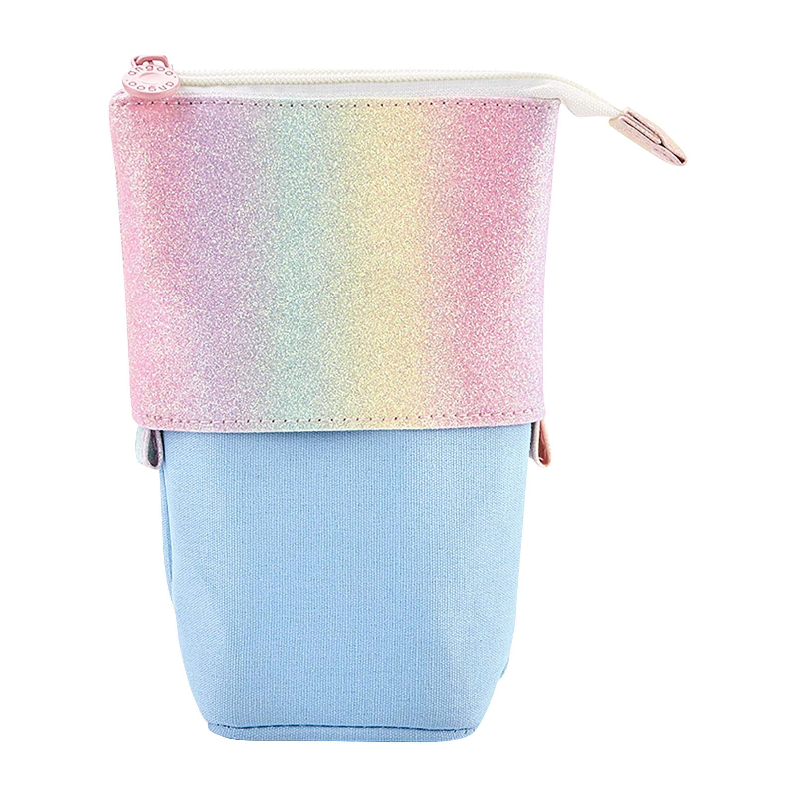 Telescopic Pencil Case Gradient Color Telescopic Pen Holder Telescopic ...