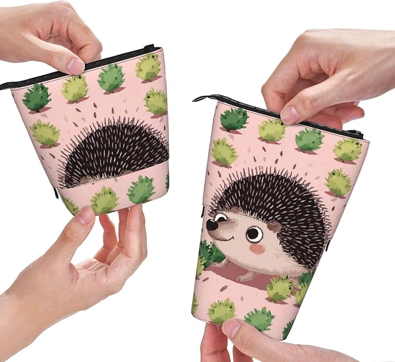 Telescopic Pencil Case Standing Pen Case for Office Pop up Pencils ...