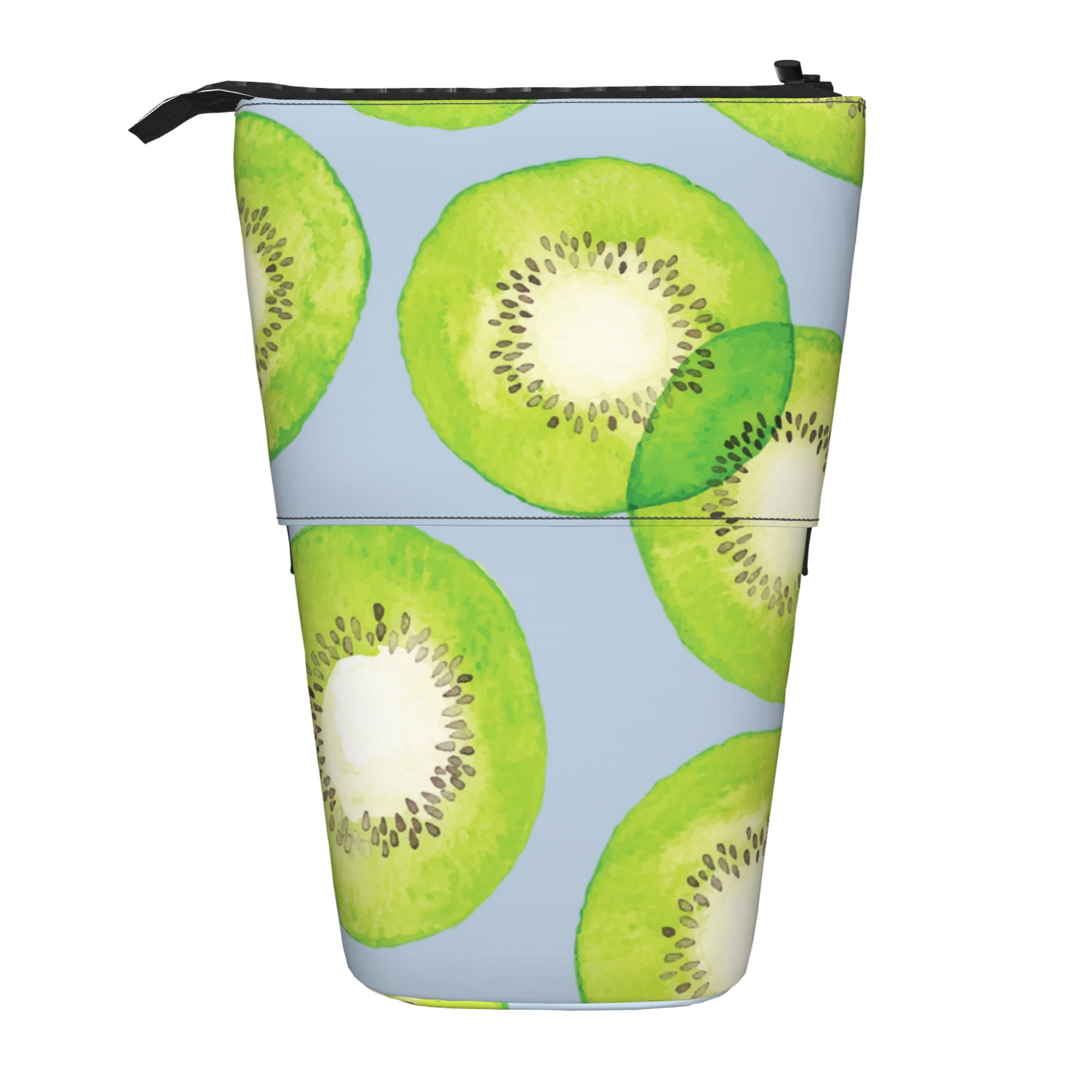 Telescopic Pencil Pouch Holder Canvas Kiwi Makeup Bag Cosmetics ...